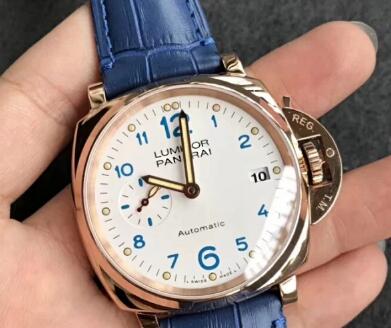 Replica Panerai Luminor Due PAM00756 Blue Strap